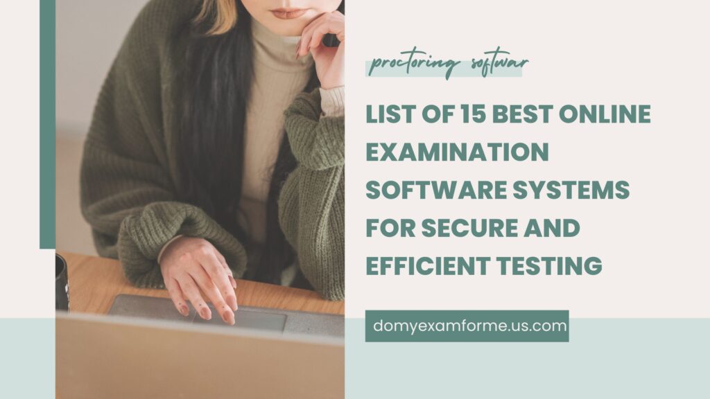Secure and Scalable: Online Exam Software for Every Need